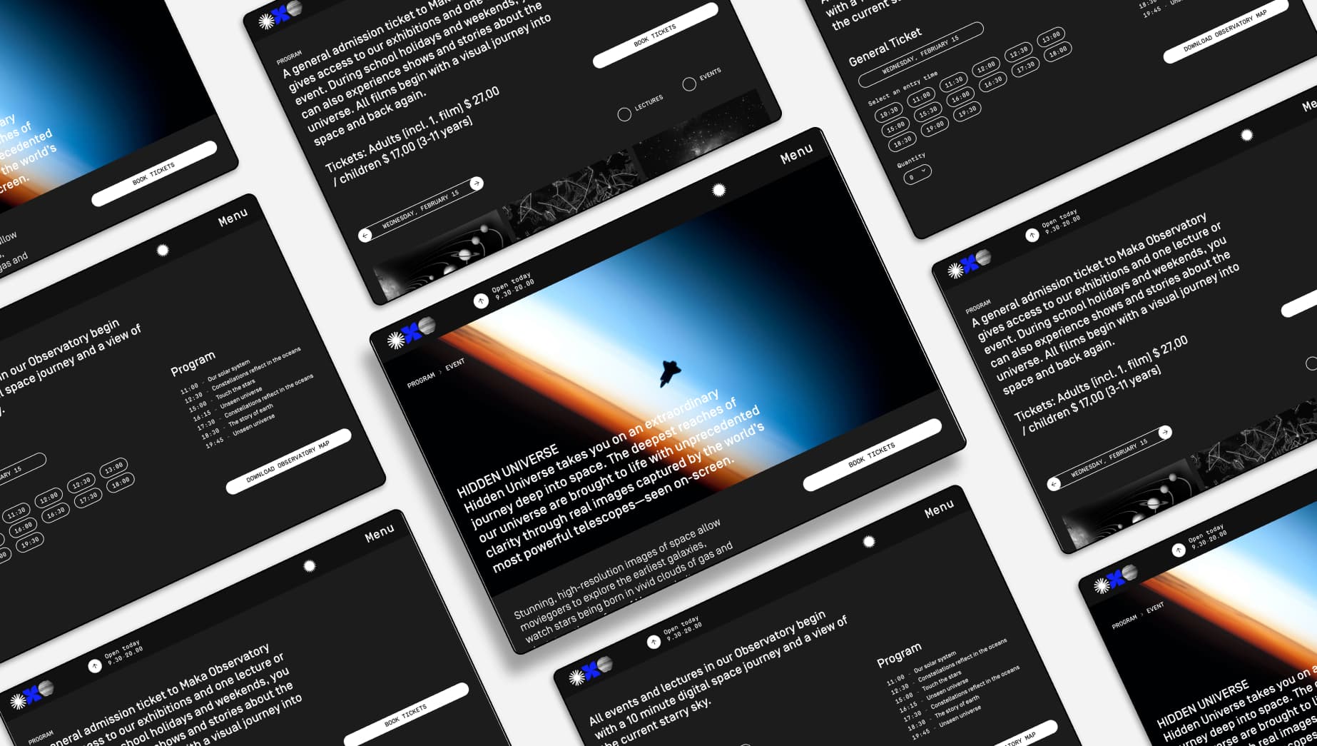 Maka Observatory Website | Brand Identity Design